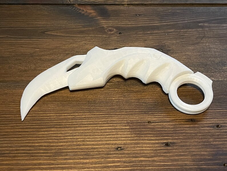 VALORANT Champions Karambit Knife 3D Printed 1:1 Scale Non - Etsy