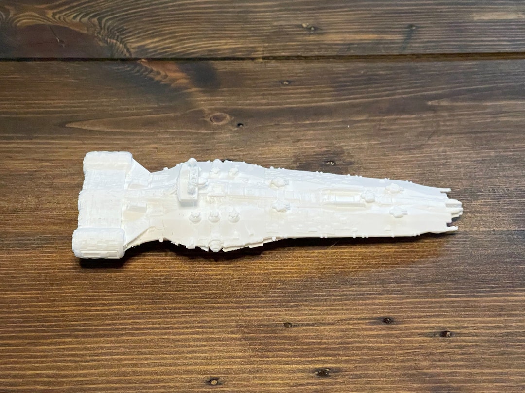 Star Wars Armada Republic Assault Carrier Ship Model 3D Printed fan ...