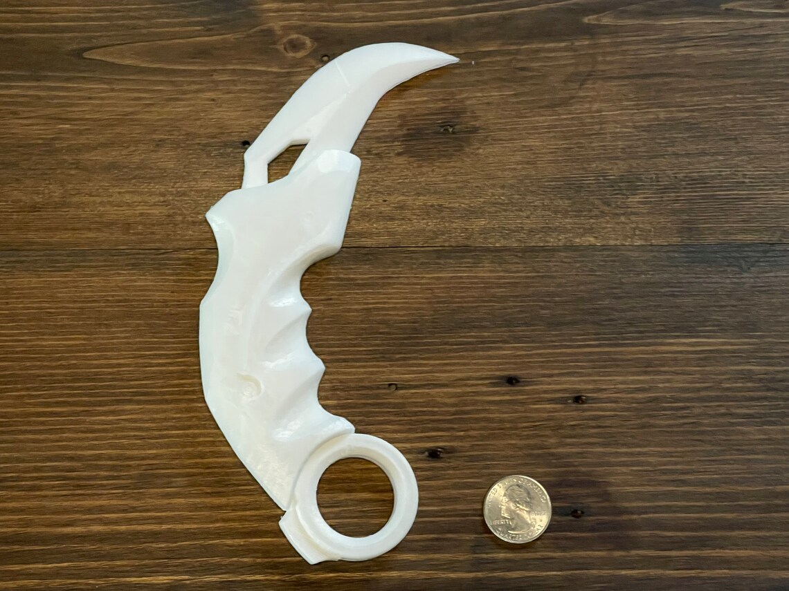 VALORANT Champions Karambit Knife 3D Printed 1:1 Scale Non - Etsy Finland
