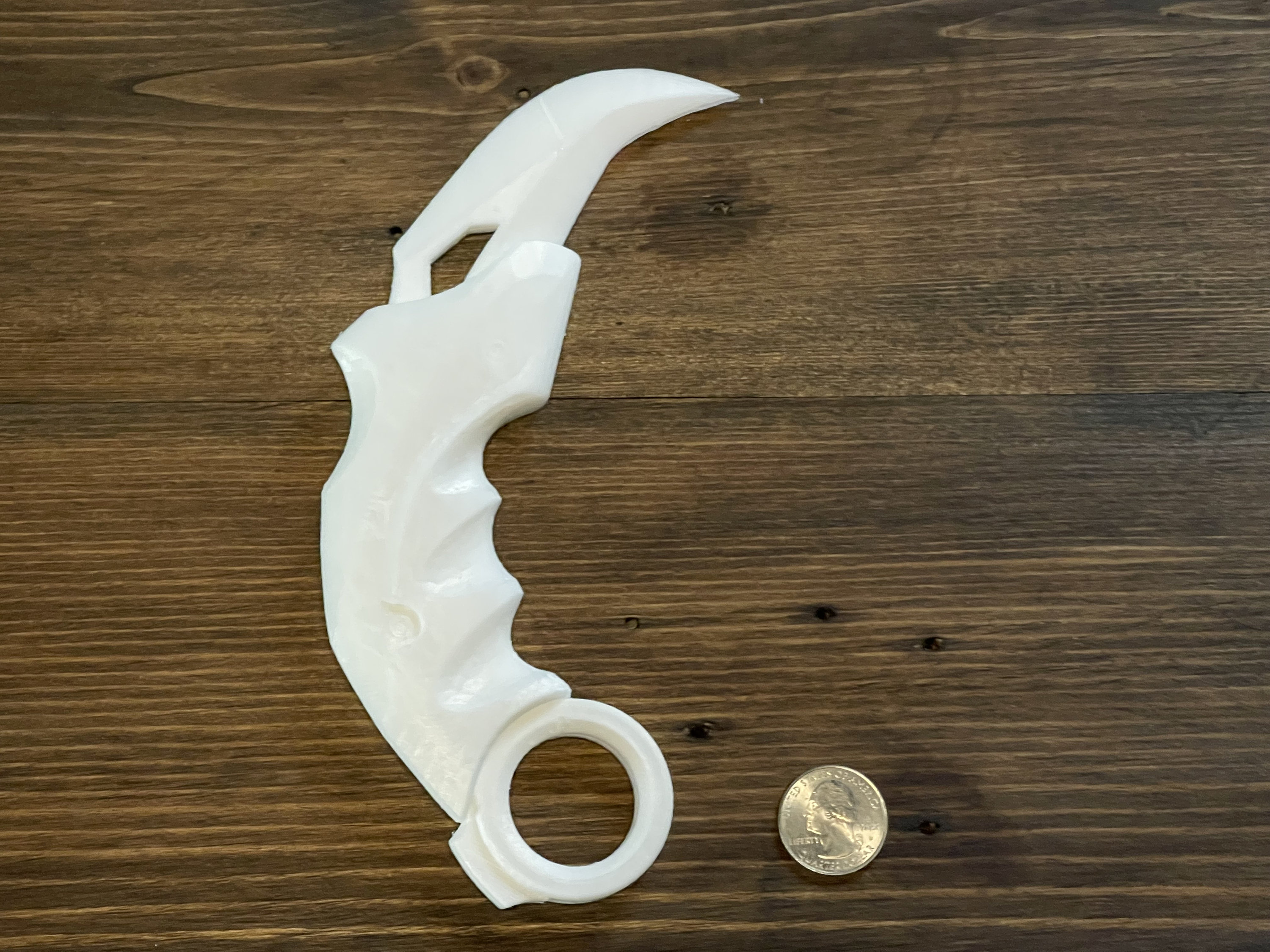 VALORANT Champions Karambit Knife 3D Printed 1:1 Scale Non Painted Model - Etsy UK