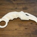 VALORANT Champions Karambit Knife 3D Printed 1:1 Scale Non Painted ...