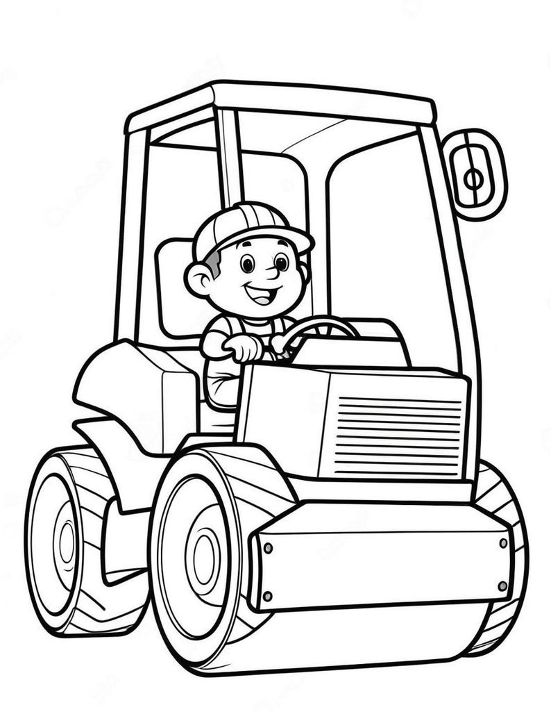 100+ Pages of Construction Vehicles Coloring Pages for Kids | Dump ...
