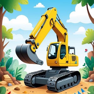 100+ Pages of Construction Vehicles Coloring Pages for Kids | Dump ...