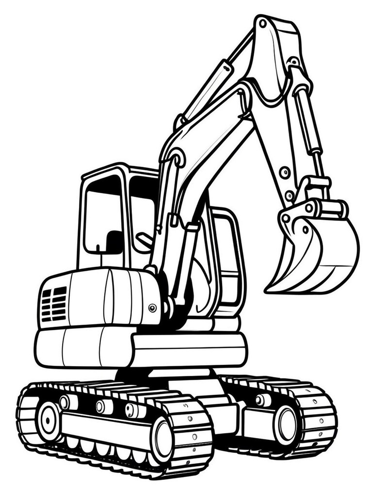 100+ Pages of Construction Vehicles Coloring Pages for Kids | Dump ...