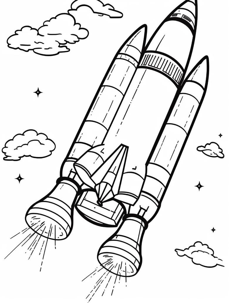 Outer Space Coloring Pages for Kids Educational Coloring Sheets ...