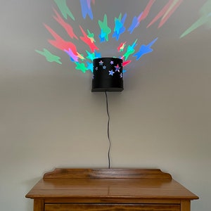 6" Decorative Wall Mount Light - Super Bright Color LED Lighting ...