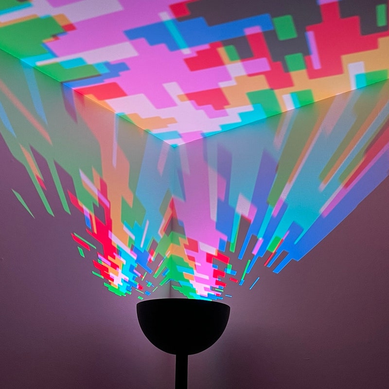 Colorful Lamp - Etsy
