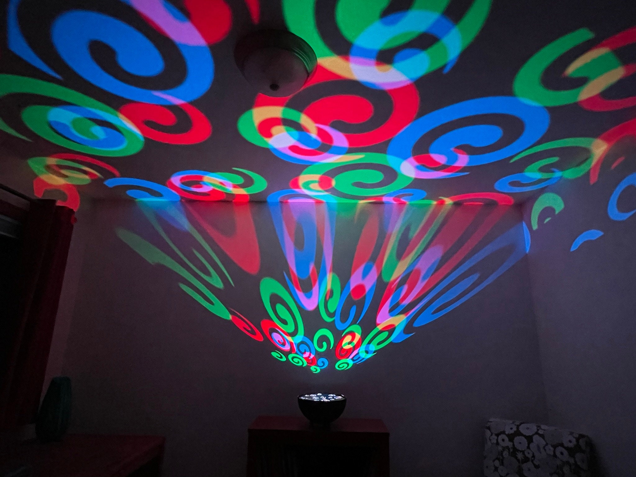 Color Bowls 12” - Color Changing With Remote Controls, Super Bright ...