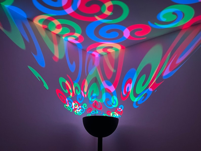 Floor Lamp Color Bowl - 12”, Color Changing With Remote Controls, Super ...