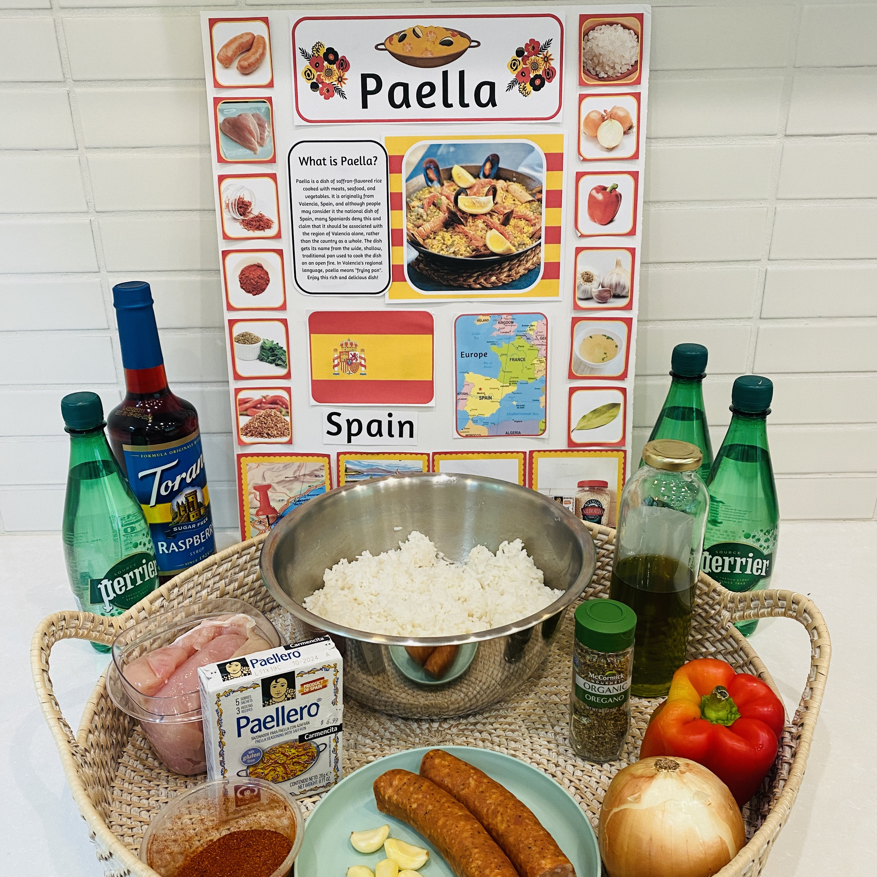 Paella Cooking Unit / Spain Unit Study / Spain Cooking / Spain Recipes ...