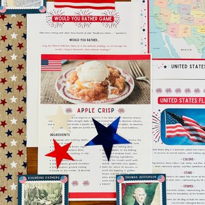 Fourth of July Unit Study/ 4th of July Unit Study / United States ...