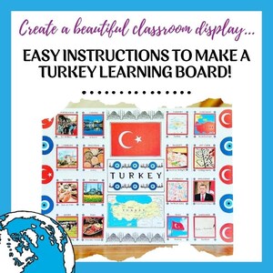 Turkey Unit Study / Turkey School Project / School Project / Homeschool ...