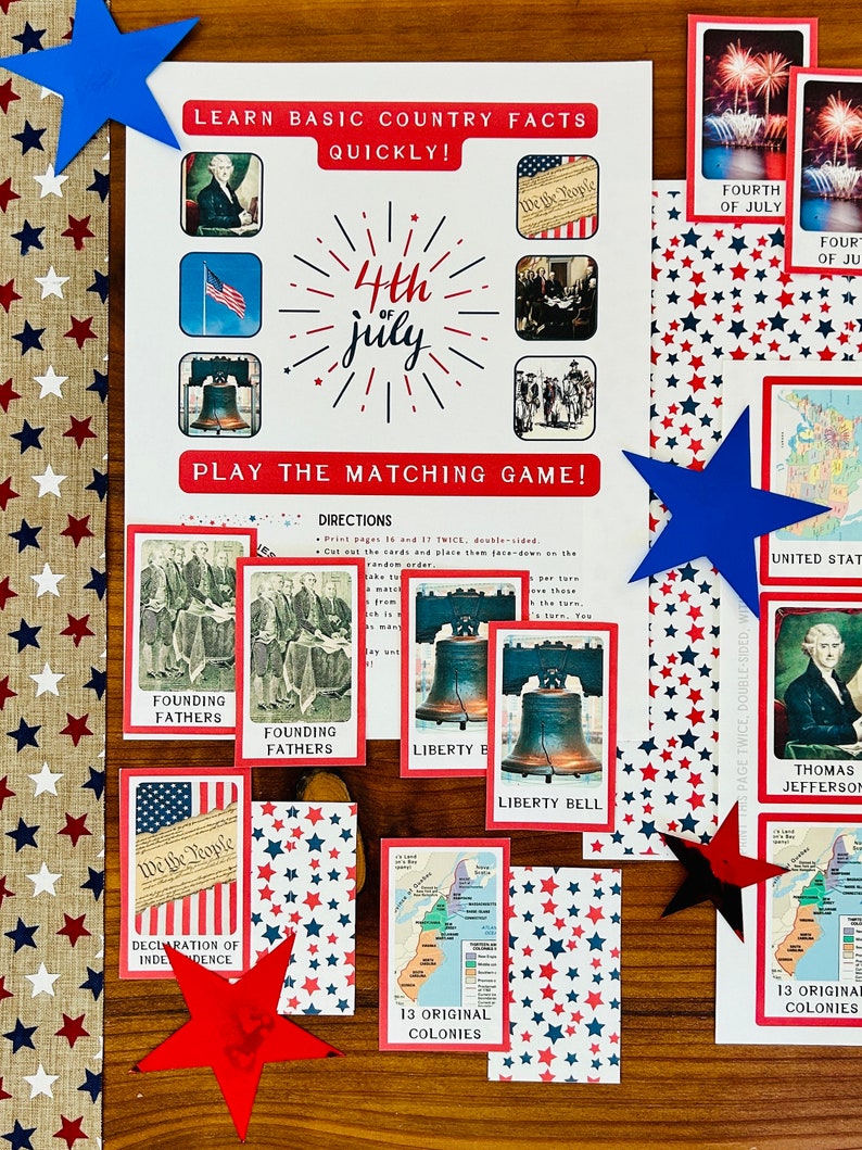 Fourth of July Unit Study/ 4th of July Unit Study / United States ...
