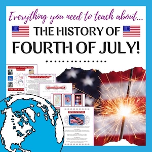 Fourth of July Unit Study/ 4th of July Unit Study / United States ...