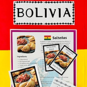 Bolivia Unit Study /bolivia School Project / School Project ...