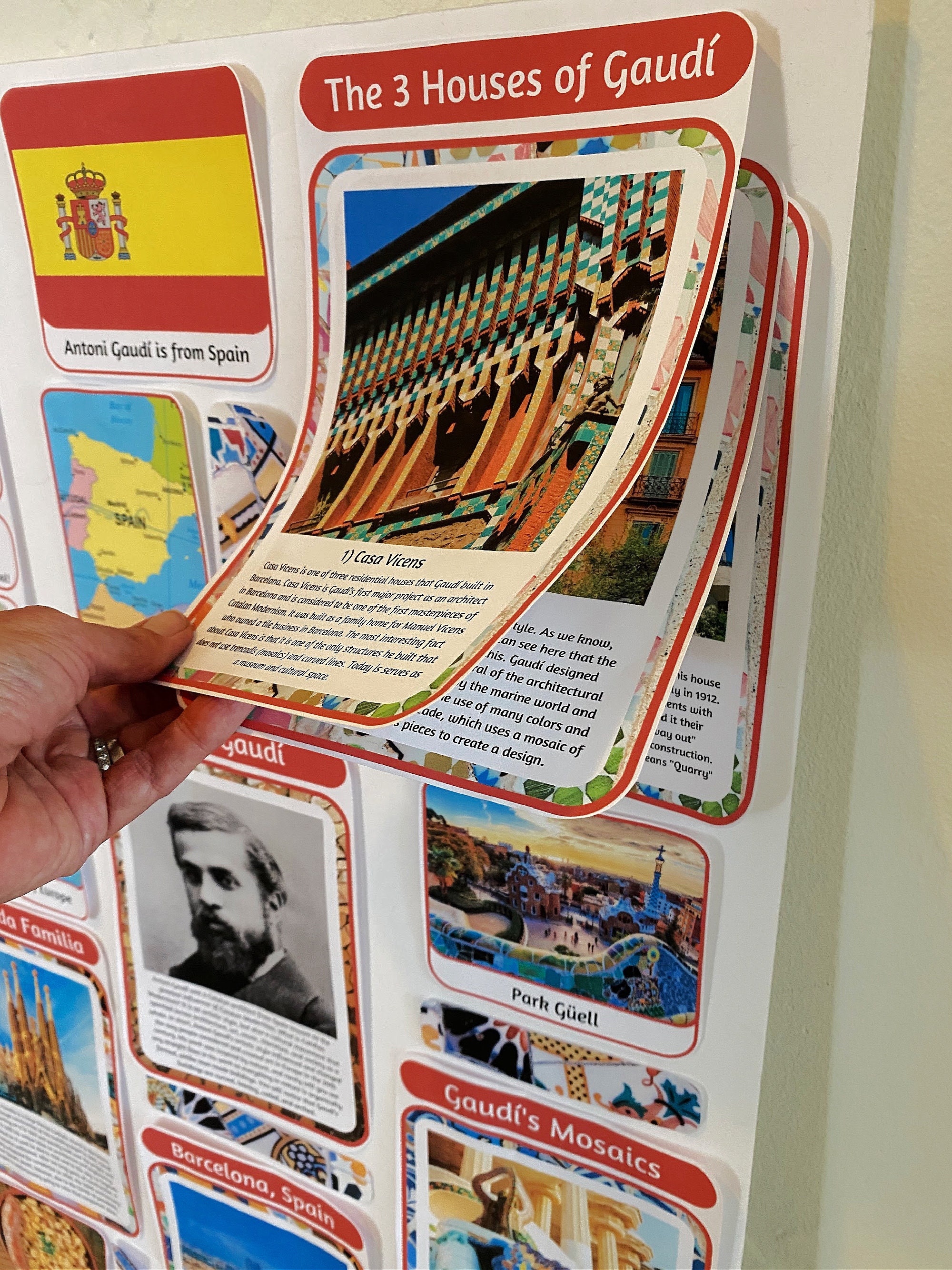 Antoni Gaudi Unit Study/ Spain Unit Study / SPAIN Europe Spanish Unit ...