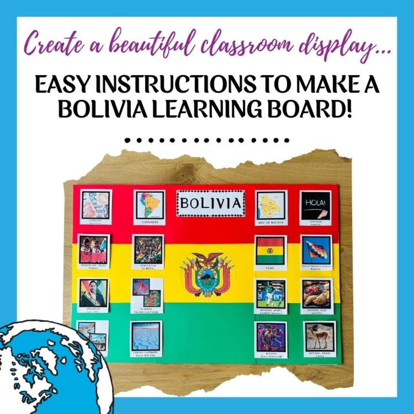 Bolivia Unit Study /bolivia School Project / School Project ...