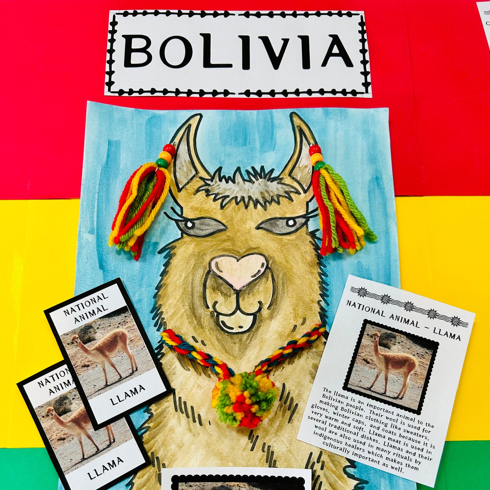 Bolivia Unit Study /bolivia School Project / School Project ...