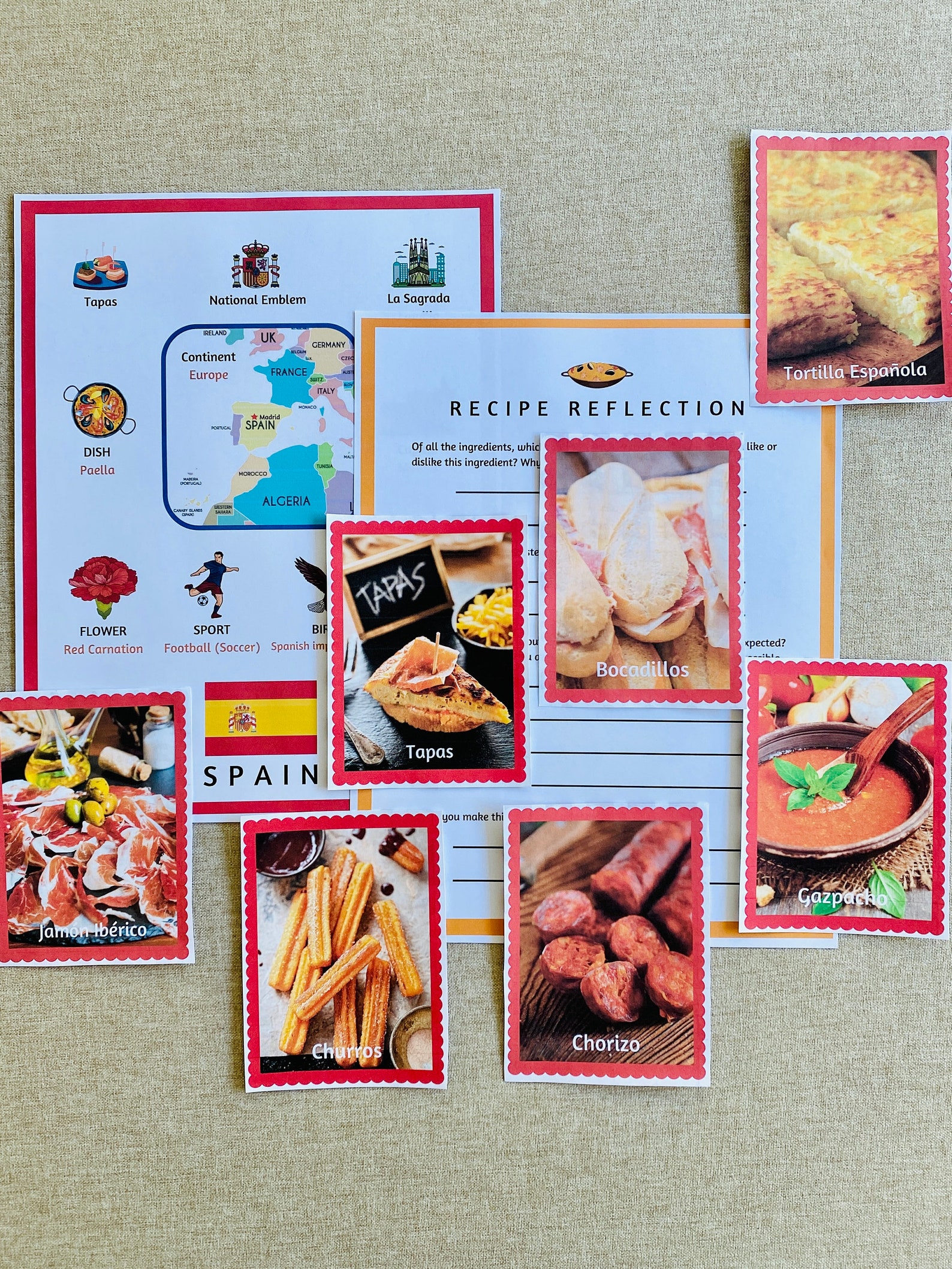 Paella Cooking Unit / Spain Unit Study / Spain Cooking / Spain - Etsy