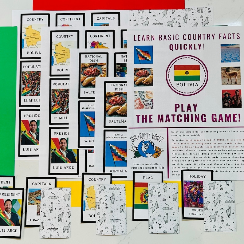 Bolivia Unit Study /bolivia School Project / School Project ...