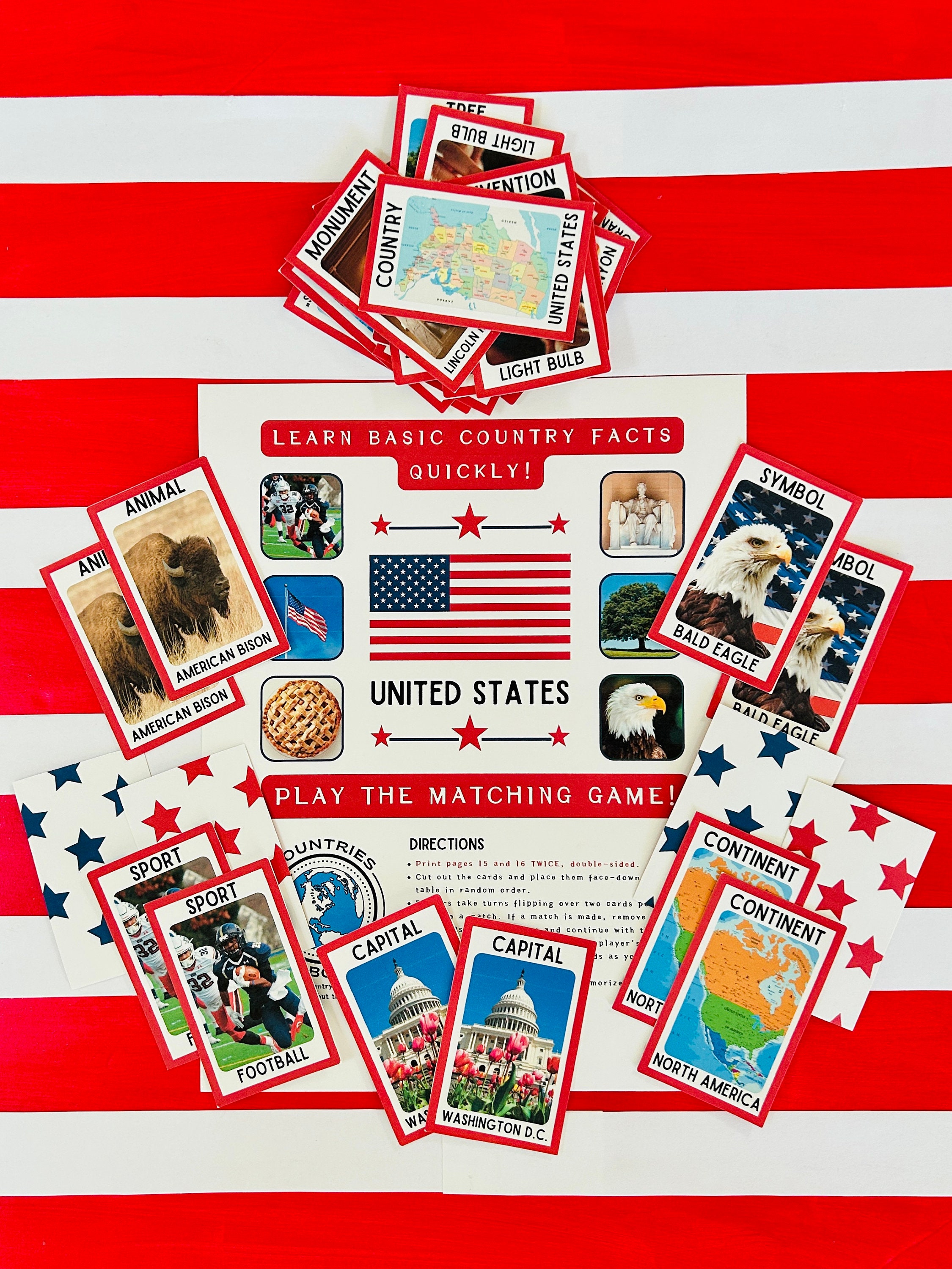 USA Unit Study / USA School Project / United States School Project ...