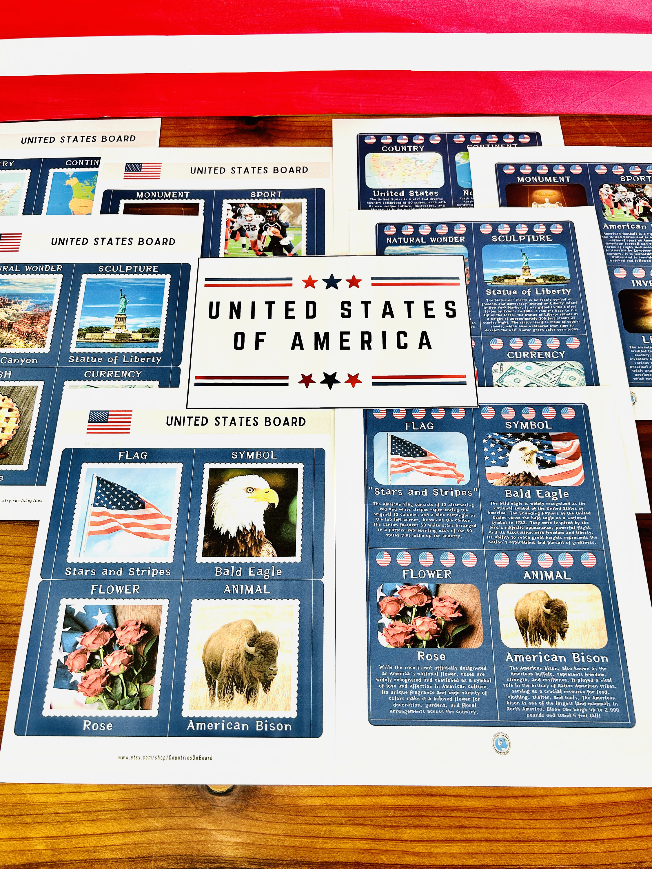 USA Unit Study / USA School Project / United States School Project ...