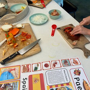 Paella Cooking Unit / Spain Unit Study / Spain Cooking / Spain Recipes ...