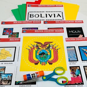 Bolivia Unit Study /bolivia School Project / School Project ...