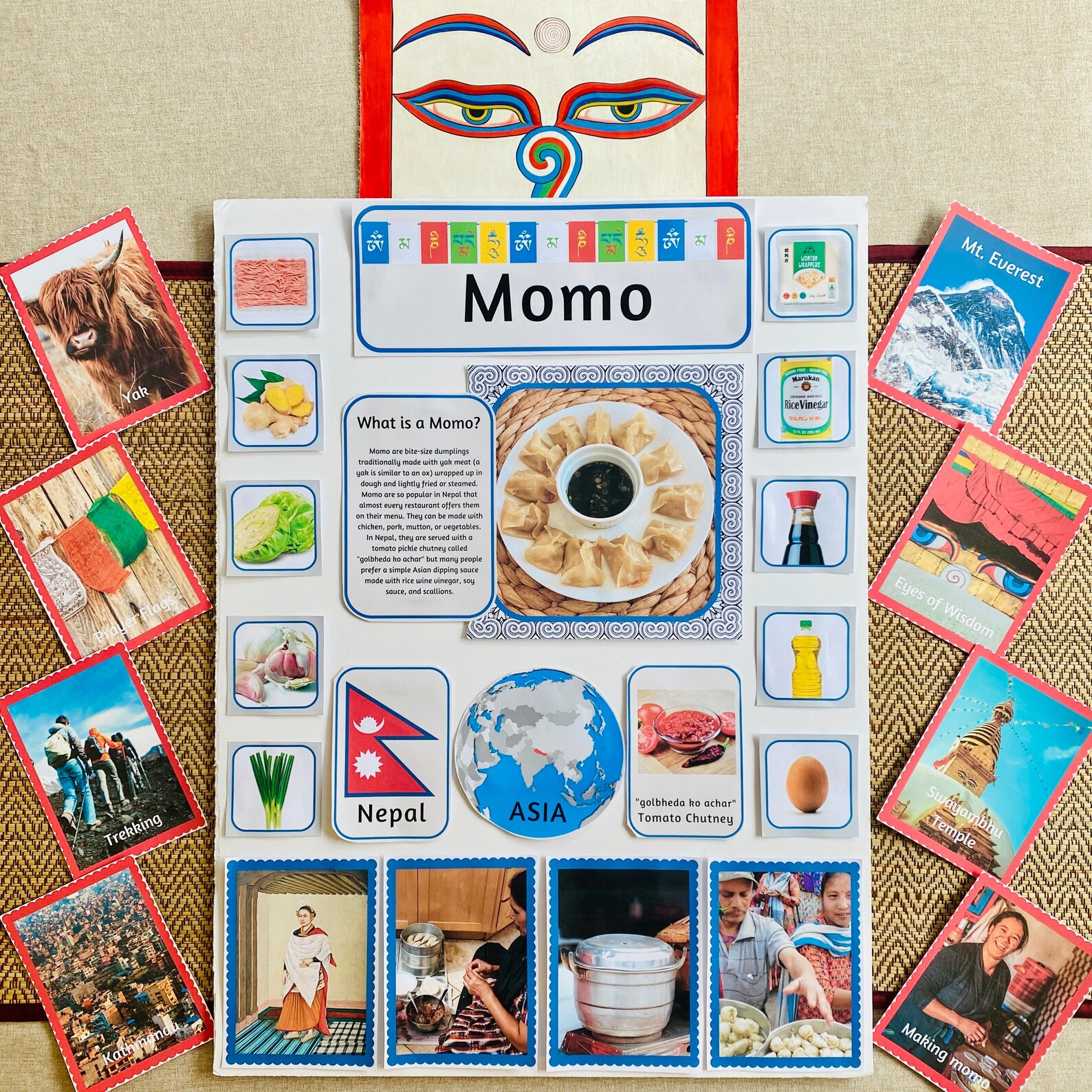 Nepal Cooking Unit Study / Nepal Unit Study / Digital Download / Nepal ...