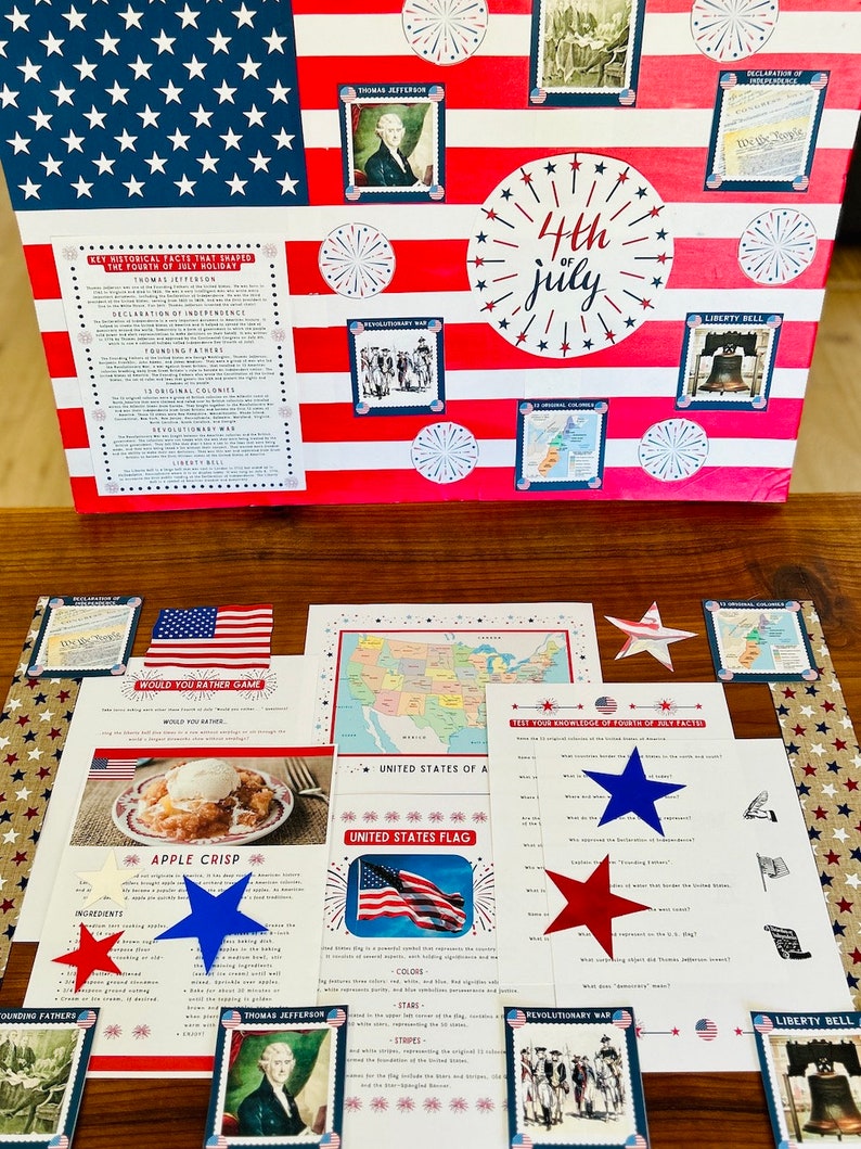 Fourth of July Unit Study/ 4th of July Unit Study / Fourth of - Etsy