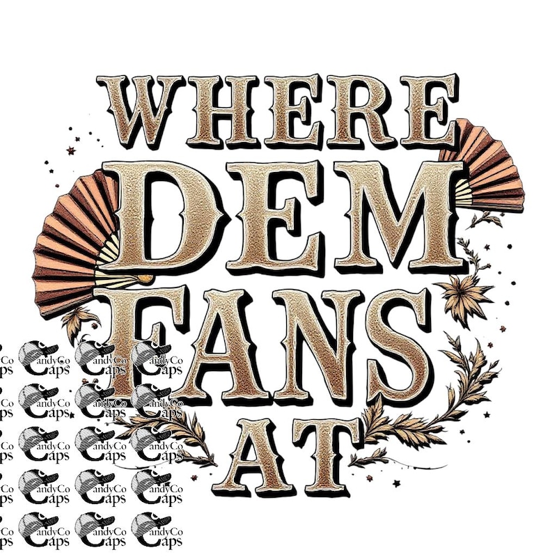 Where Them Fans at Png - Etsy