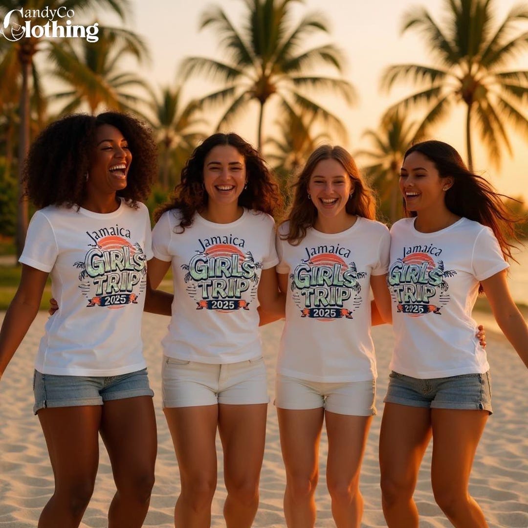 Girls Trip Vacation, Custom Personalized Cruise Party Tees Perfect for ...