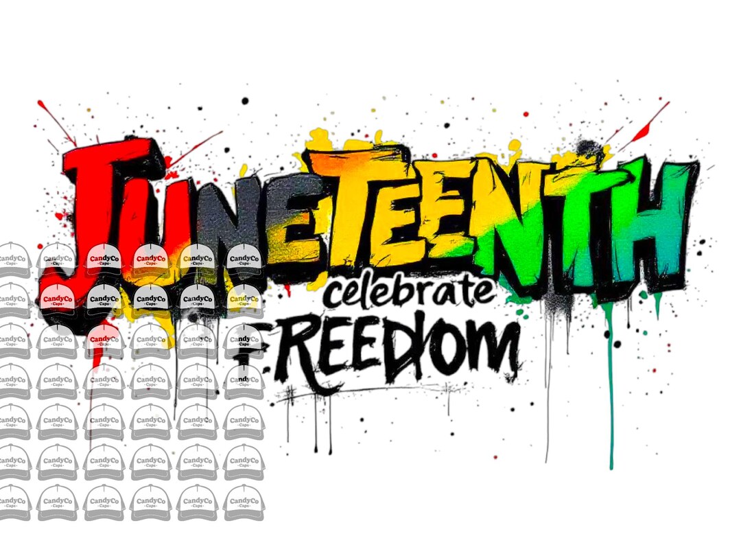 Juneteenth Celebrate Freedom Pride Black History Digital PNG – Instant ...