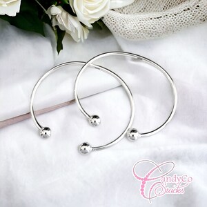 Sale Ball .925 Sacking Sterling Silver West Indian Bangle Fist Ends ...