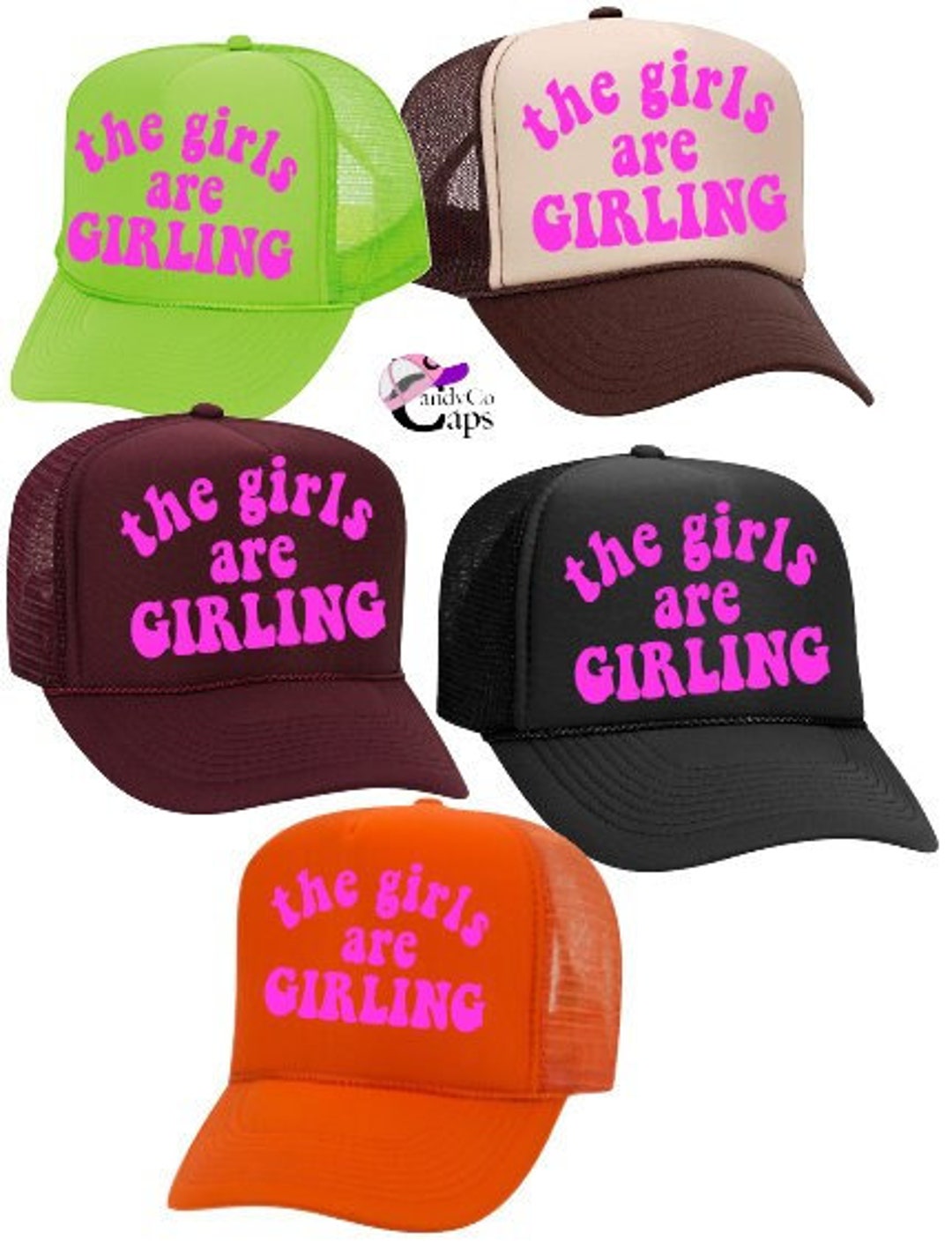 The Girls Are Girling Party Giddy up | Day Drinking Trucker Hat ...