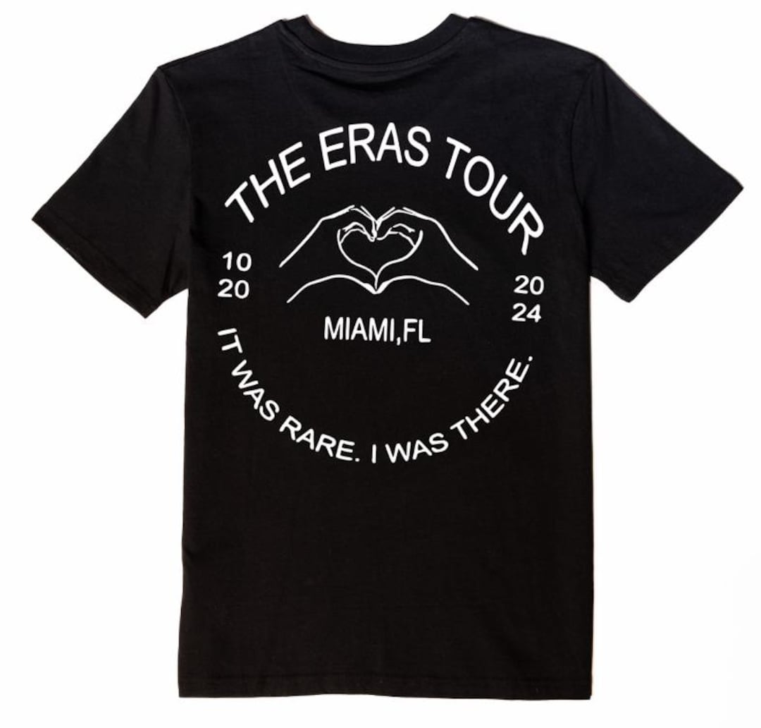 Tour Custom Date Shirt City, Concert Heart Hands, It Was Rare, I Was ...