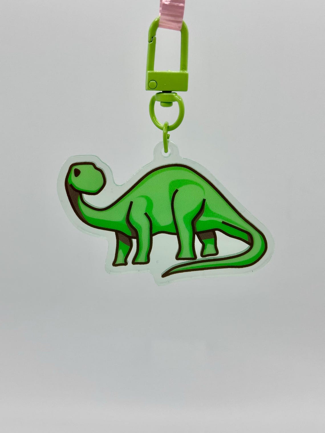 Cute Acrylic Keychains—dinosaur, Bunny Rabbit, Origami Bird - Etsy