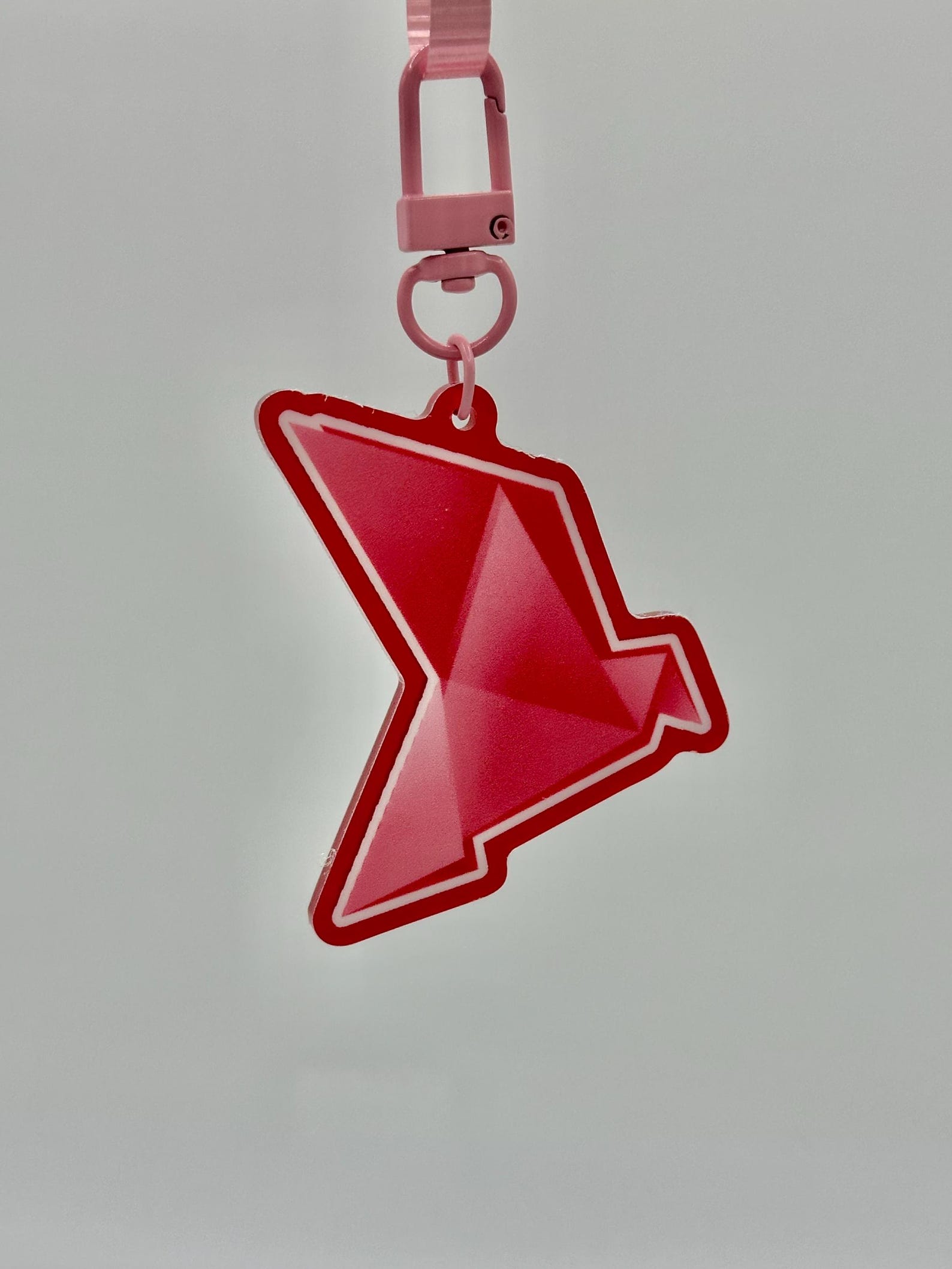 Cute Acrylic Keychains—dinosaur, Bunny Rabbit, Origami Bird - Etsy