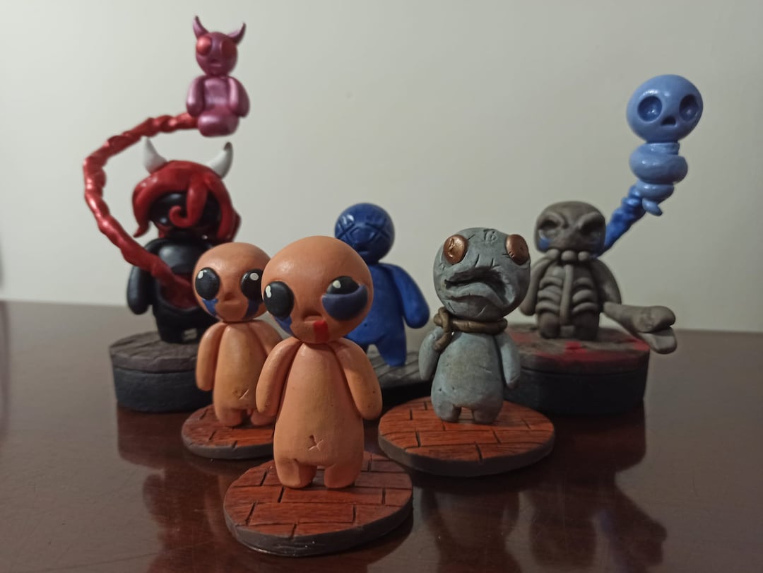 The Binding of Isaac Action Figures Mini Isaac Tainted - Etsy