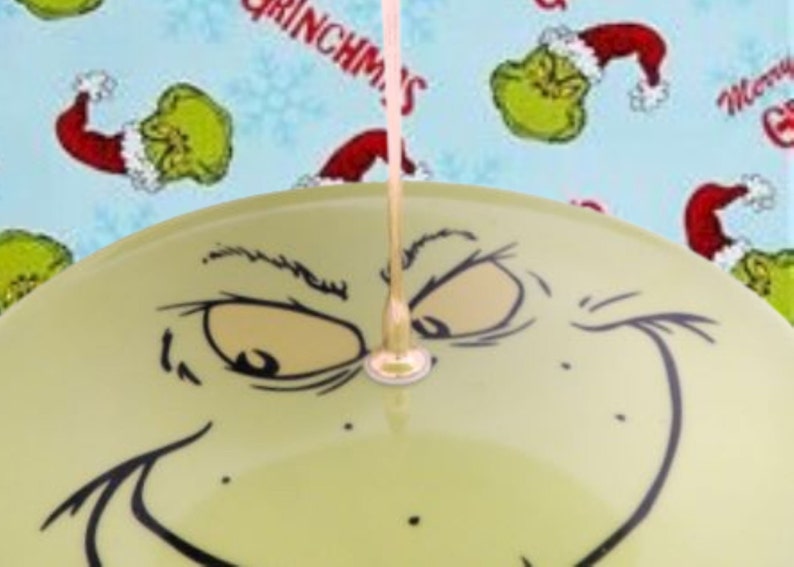 How the Grinch Stole Christmas 2 Tier Serving Dish Set 8 Round Plate 13 ...