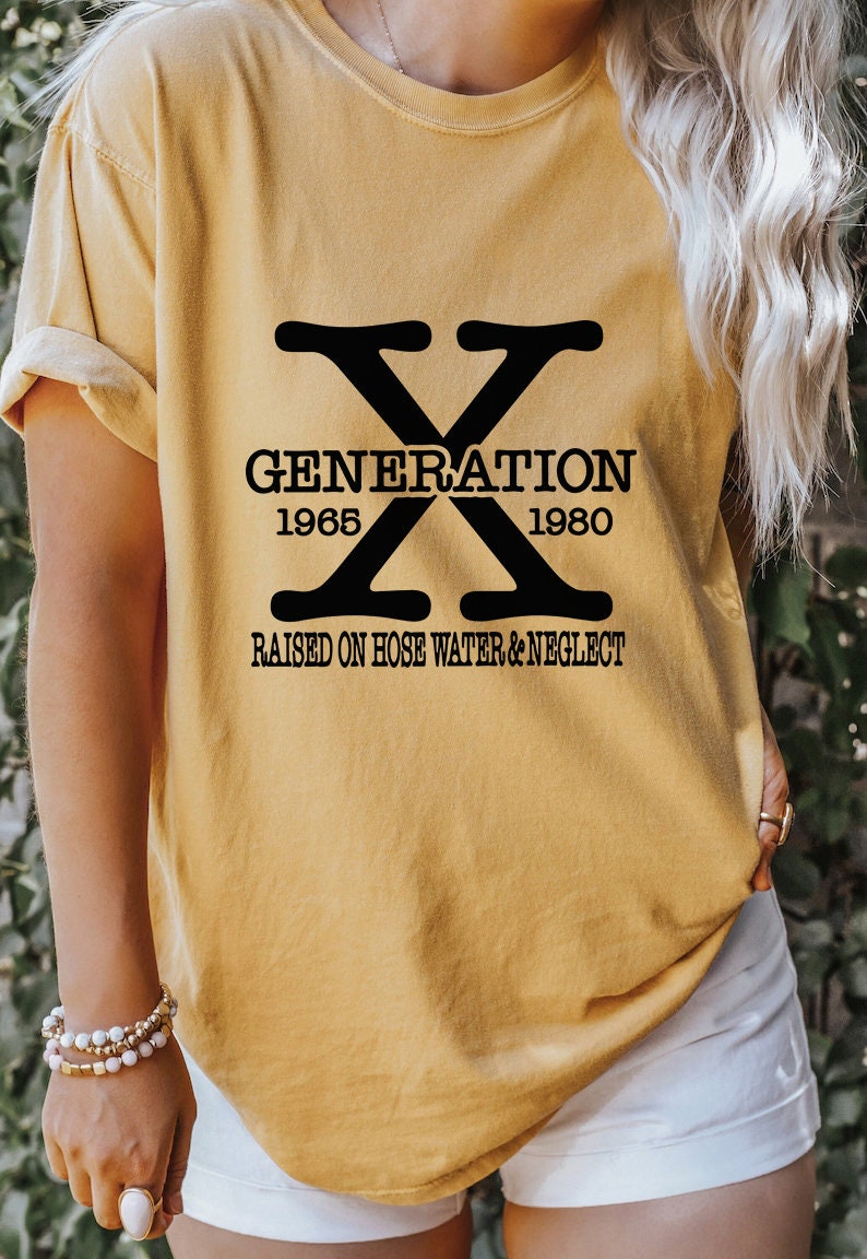 Gen X Colors Tshirt Generation X T-shirt Gen X Tshirt Generation X ...