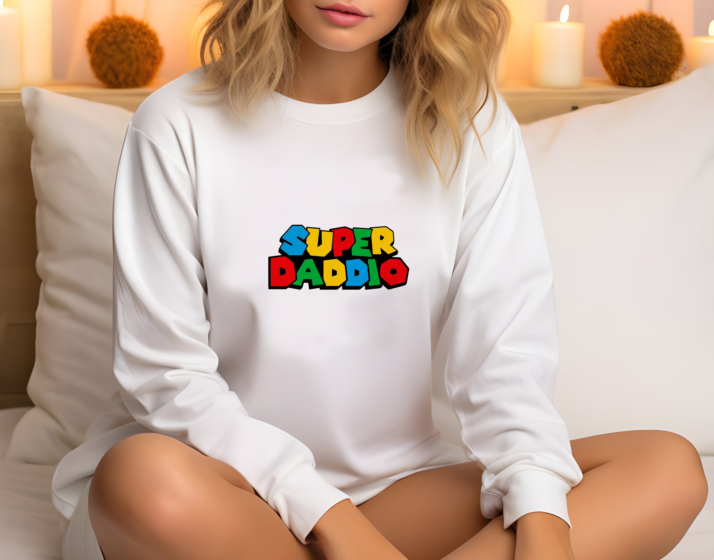 Super Daddio SVG, Happy Father's Day, Super Mario Svg, Mario Svg Bundle ...