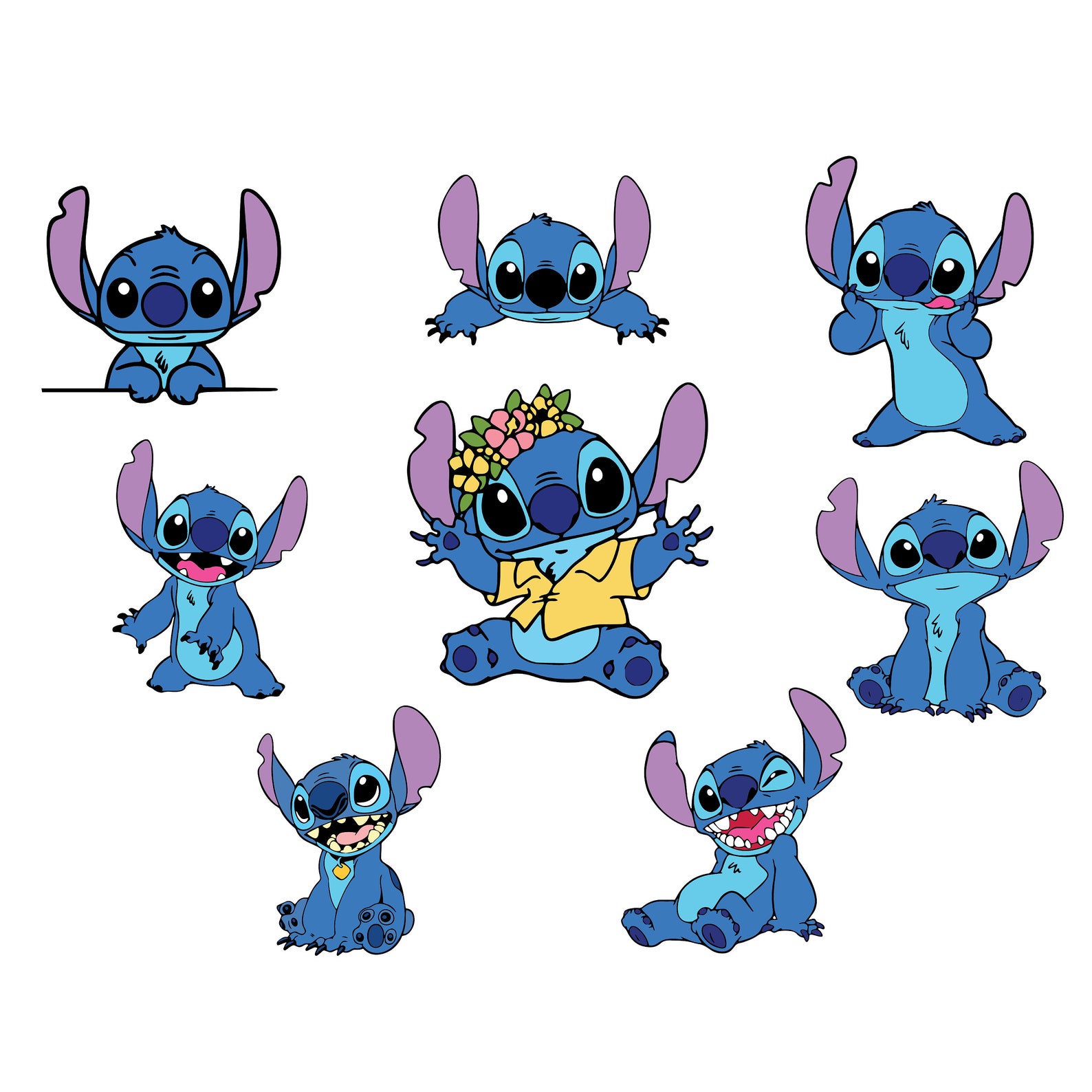 Lilo and Stitch Svg Bundle Files, Lilo and Stitch Svg for Cricut ...