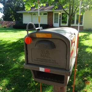 Mailbox Alert Flag: Incoming Mail Indicator - Etsy
