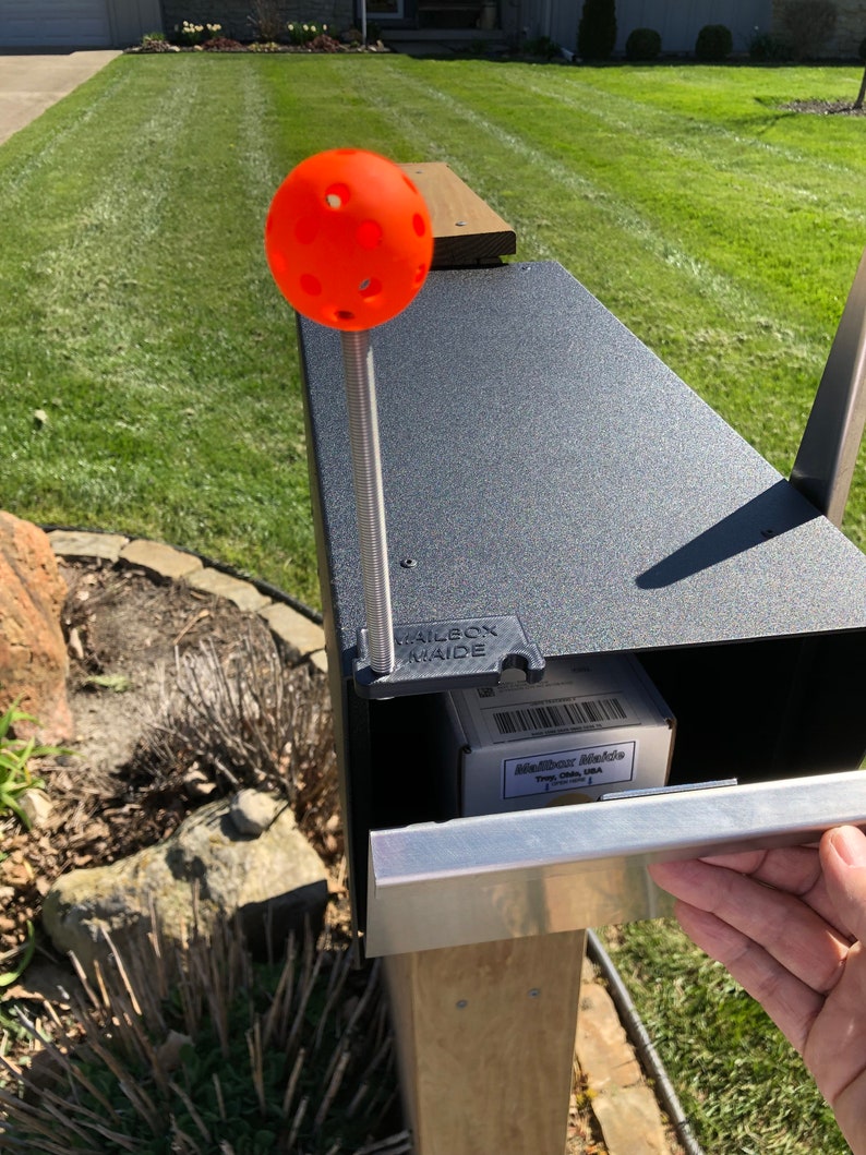 For Flat Top Boxes Only Mail Flag Mailbox Flag Mail Alert - Etsy