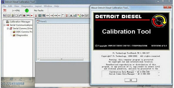 Detroit Diesel Calibration Tool DDCT V4.5 English Calibrations ...