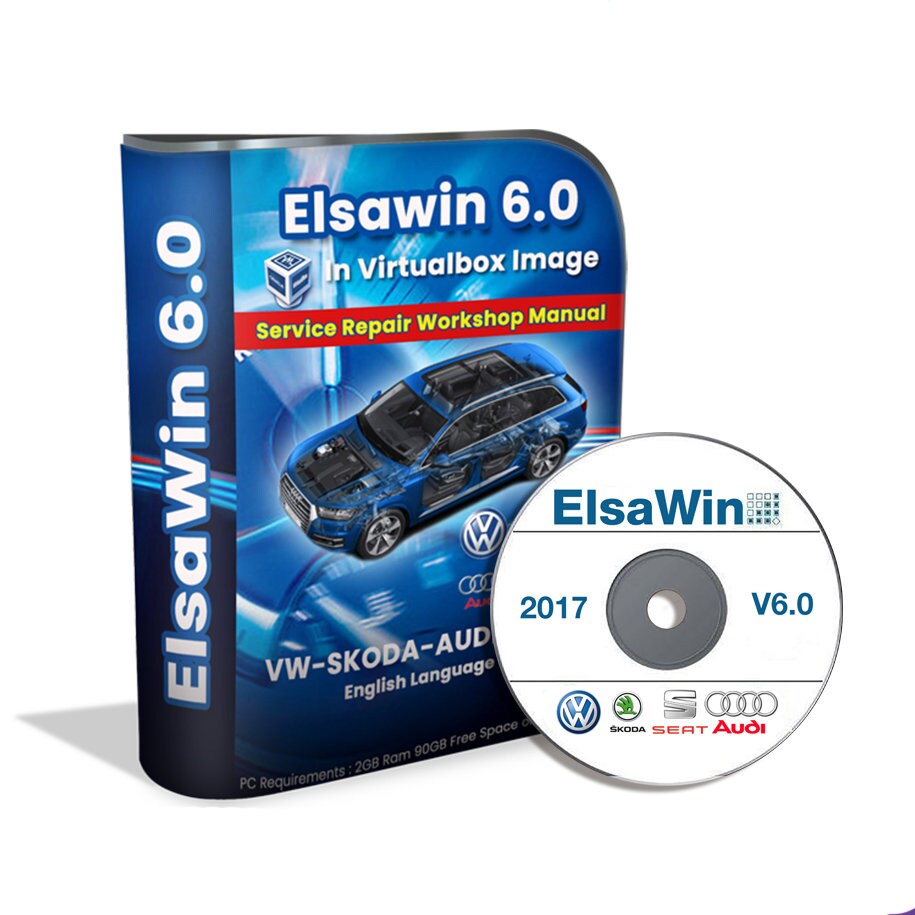 Elsawin6.0 VW, Skoda, Audi, Seat Vehicles Virtualbox digital Download ...