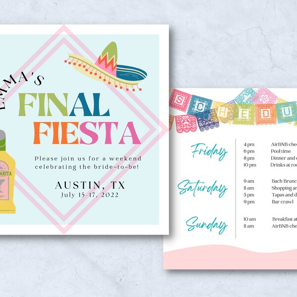 Final Fiesta Invite - Etsy