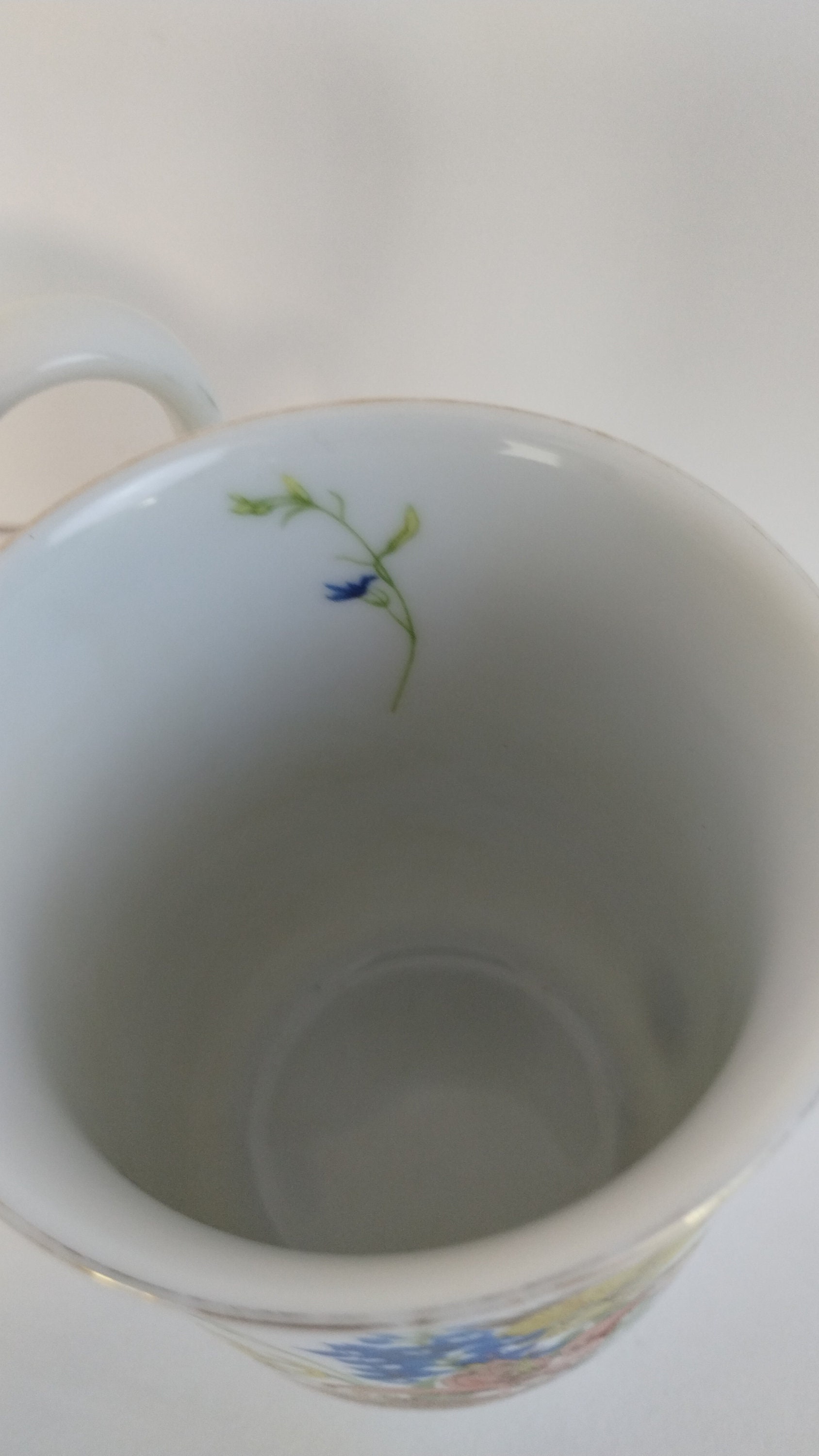 Otagiri Japan Rose Baxter Wildflower Floral Mug Gold Rim - Etsy