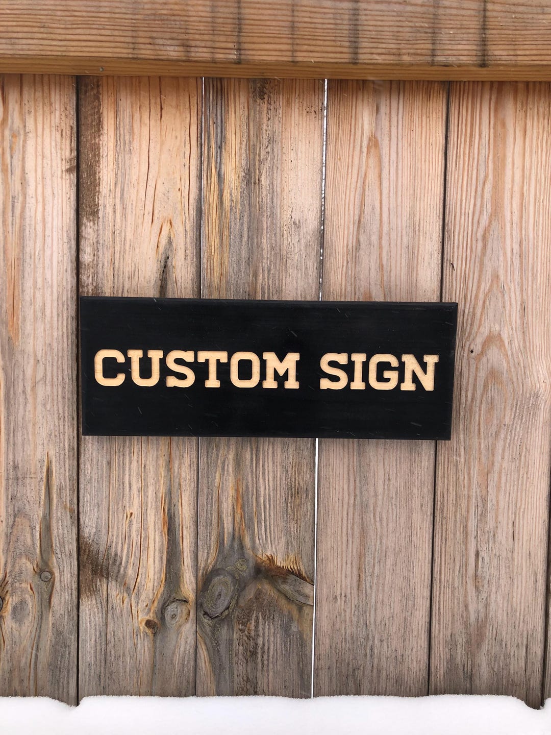 Create Your Own Sign 16" X 6" X .75" - Etsy